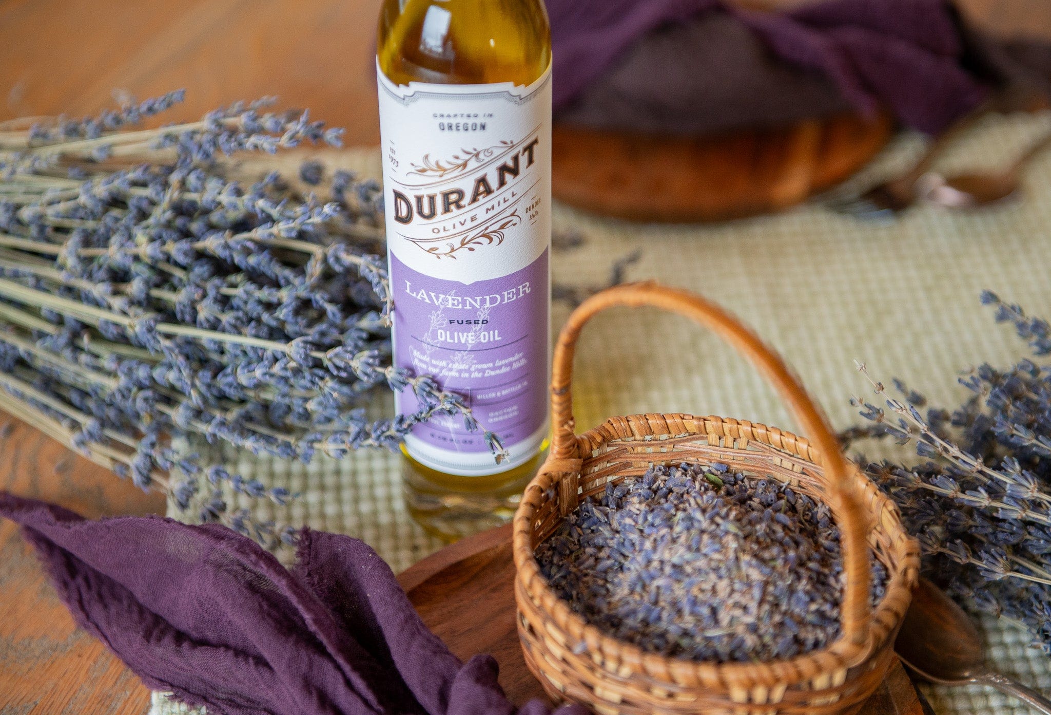 Lavender Fused Olive Oil – True Lavender Collective