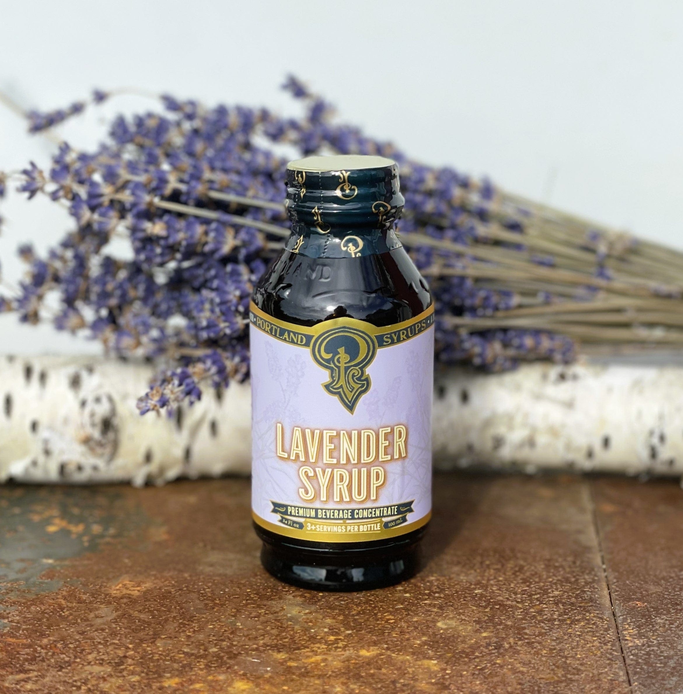 Lavender Syrup 3.4oz – True Lavender Collective