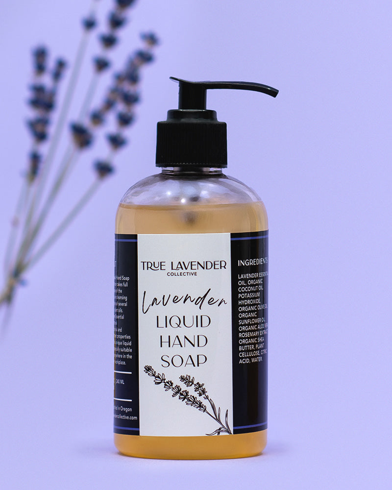 Lavender Liquid Hand Soap – True Lavender Collective