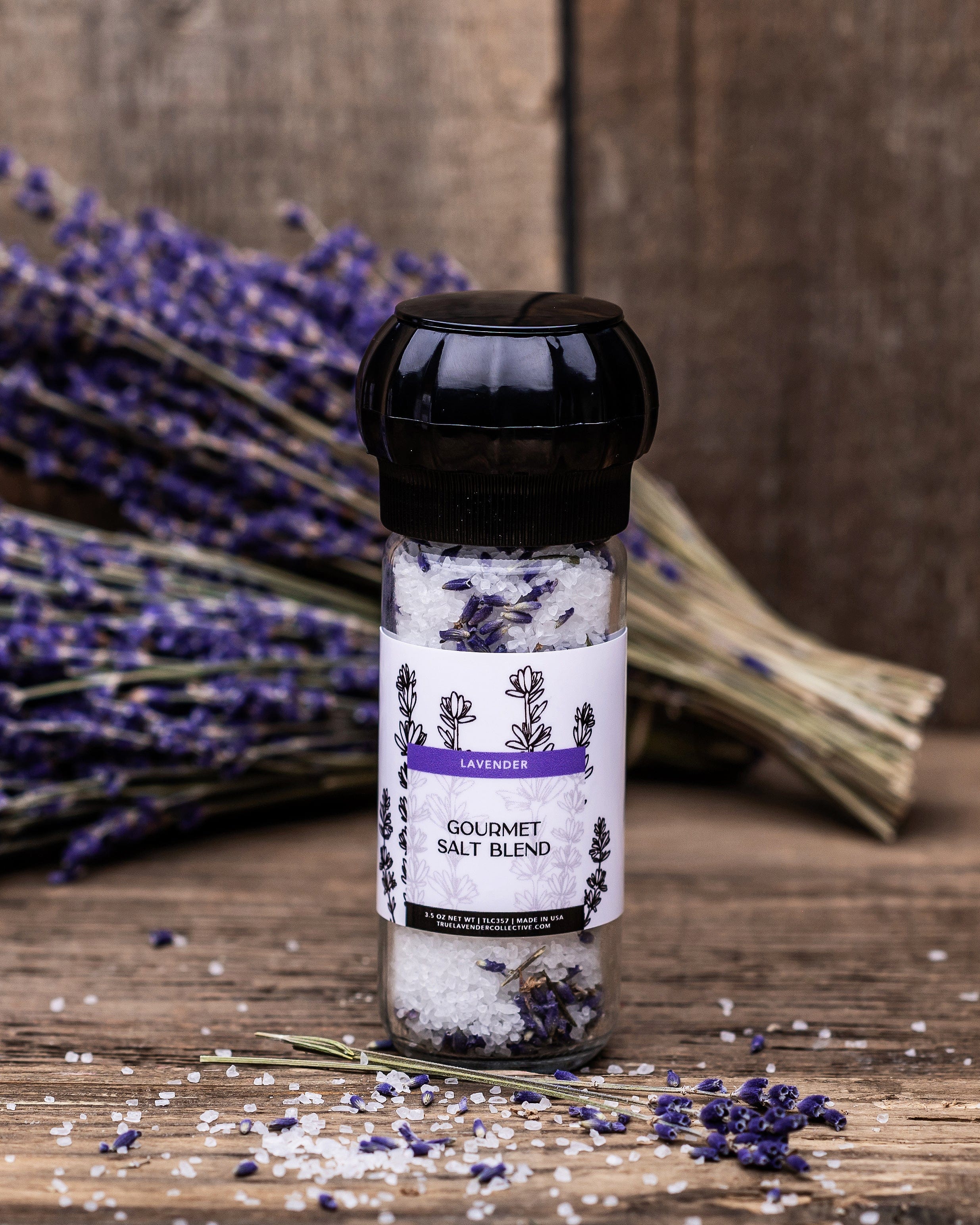 Lavender Gourmet Salt Blend – True Lavender Collective